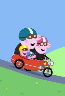 Peppa Pig (Séries): Viagem de Moto S07 E05 | Programação de TV | mi.tv